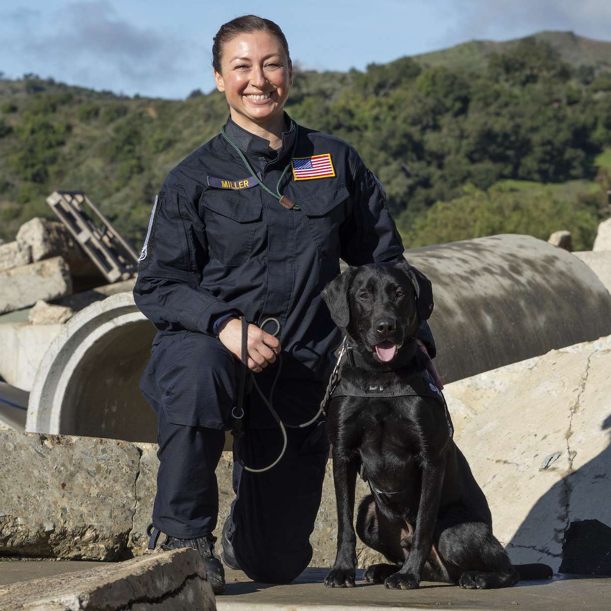 Hawthorne & Alexis Miller - National Disaster Search Dog Foundation